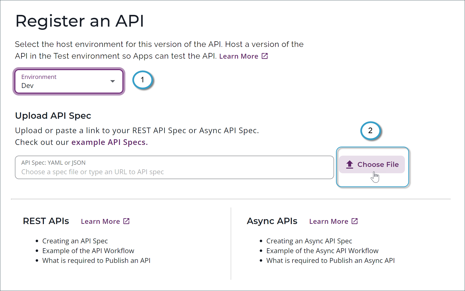 Completing the Registration Process