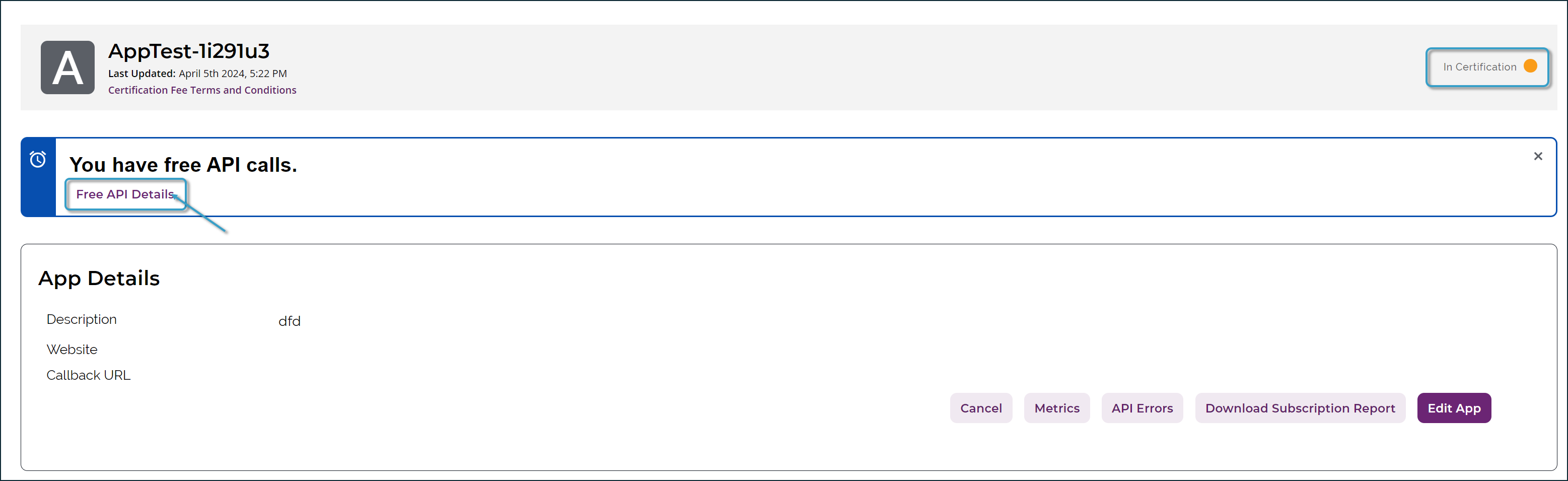 To access the list of APIs with free trials enabled and their ...